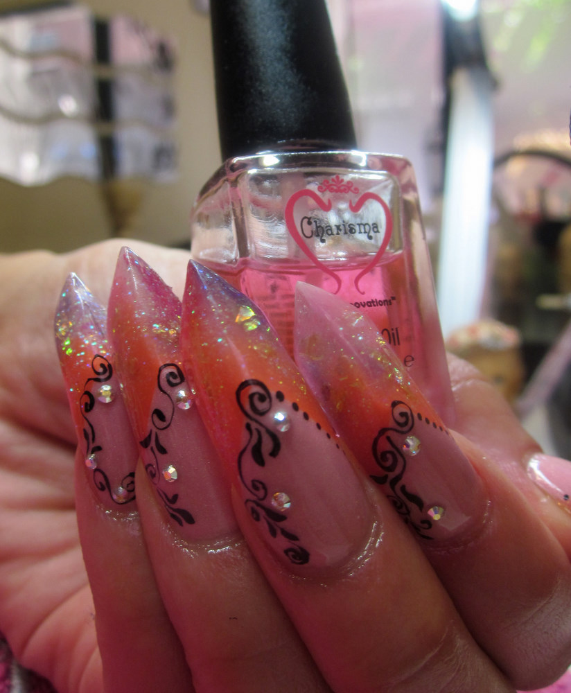 uñas Edge o Piramide