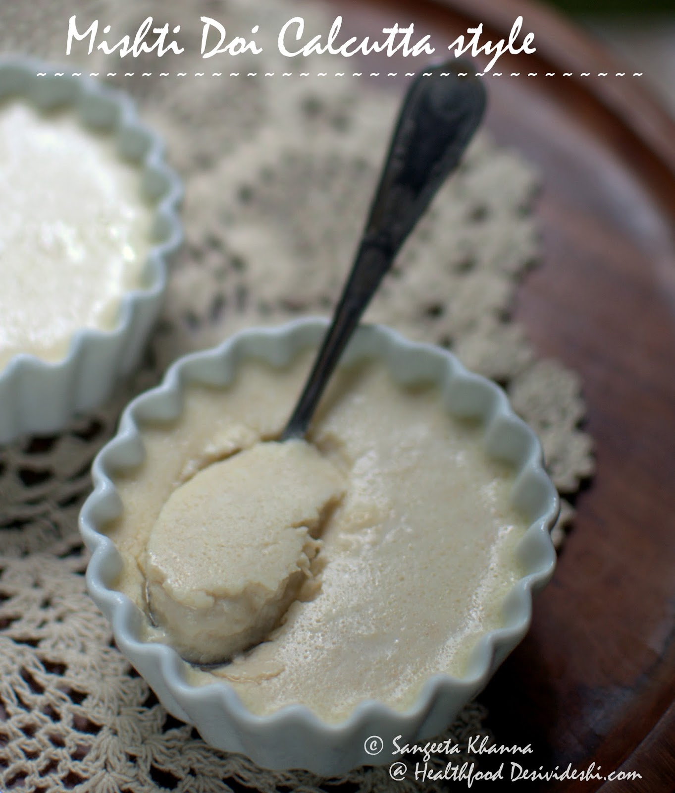 Mishti Doi recipe from scratch | a sweetened yogurt with caramelised ...
