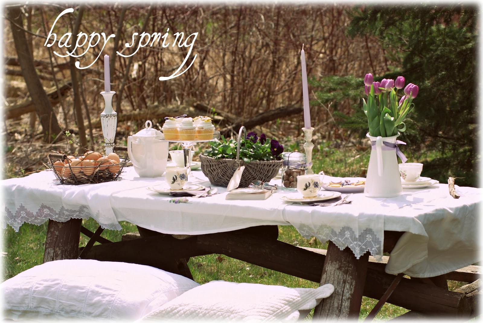 Spring Afternoon Tea | Sylvia's Simple Life