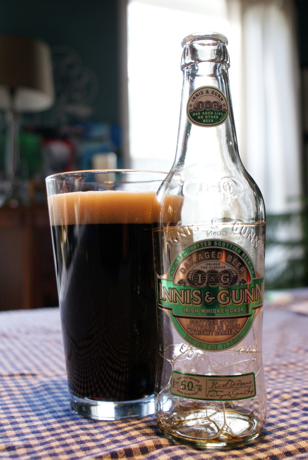 The Beer Buzz: Irish Whiskey Cask Stout from Innis & Gunn Brewery