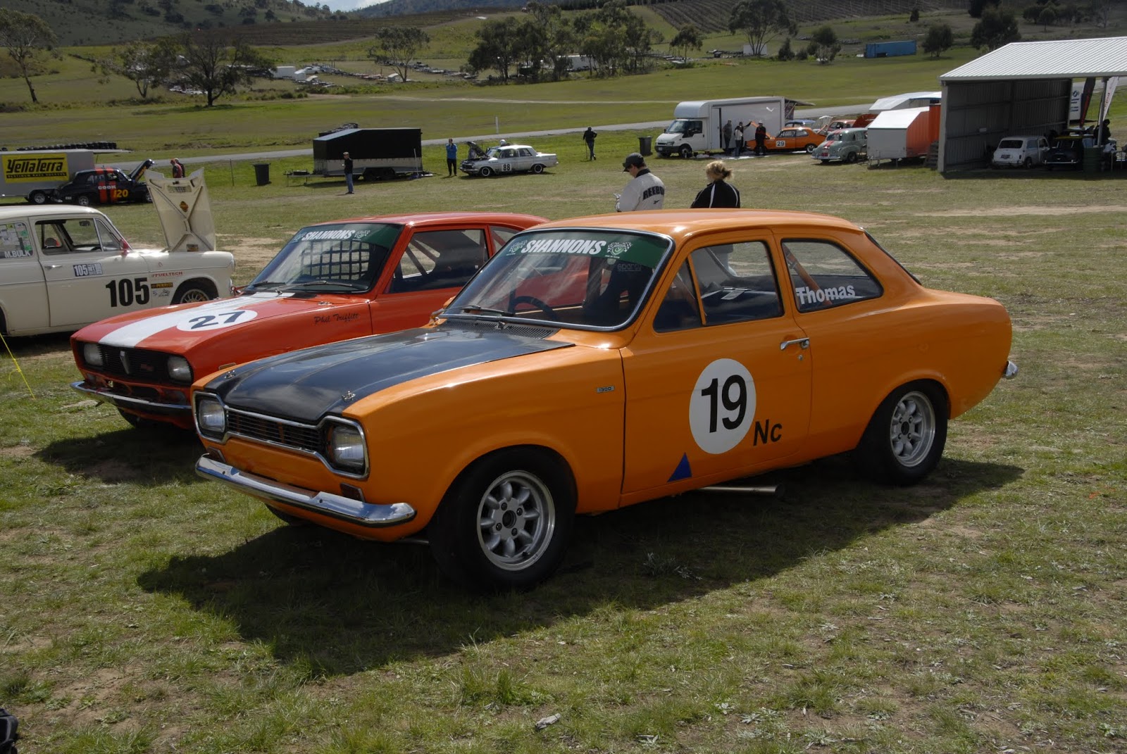 Baskerville Historics 2018 # 1: Grid and Pits Photos