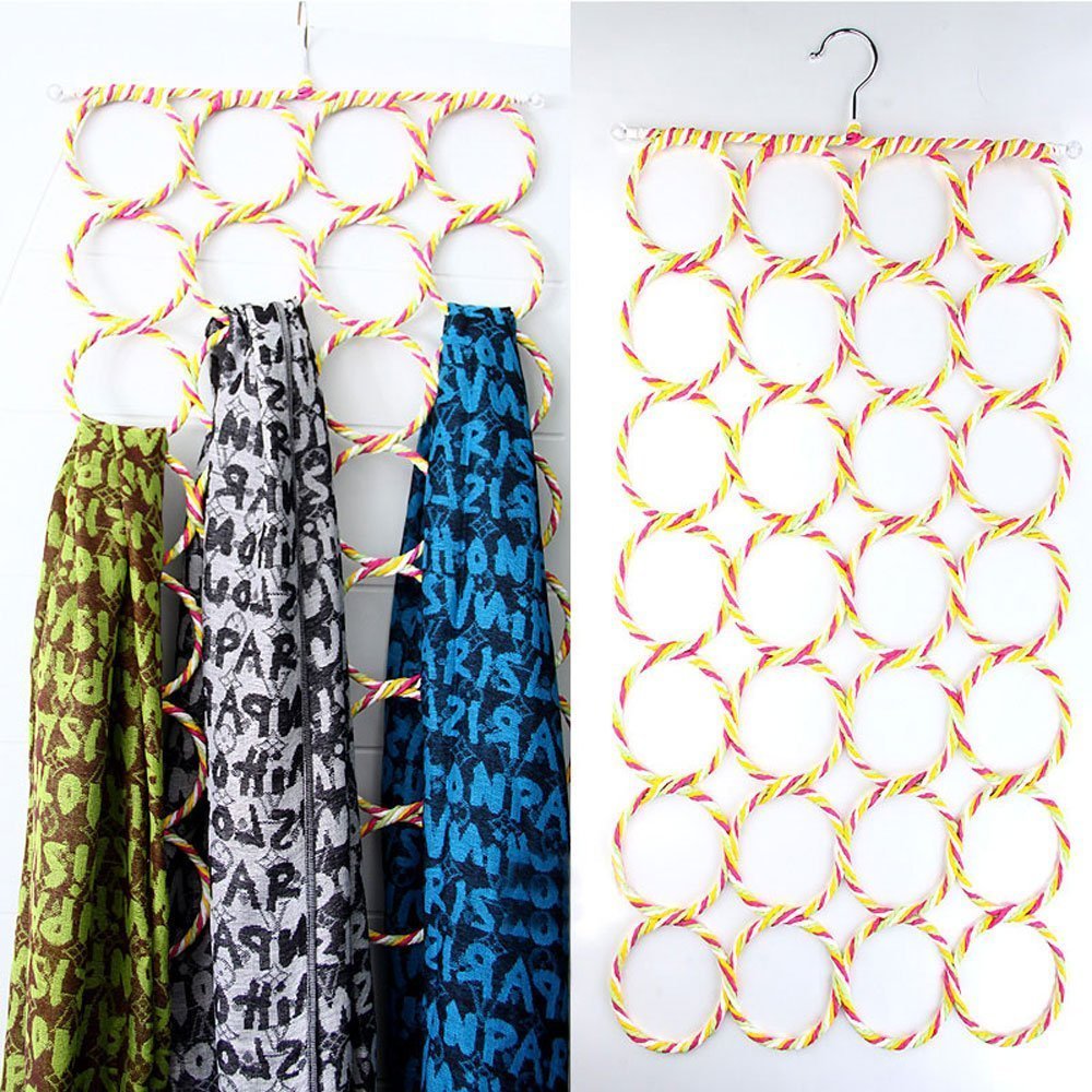 10 Scarf storage ideas - Noha Abdallah