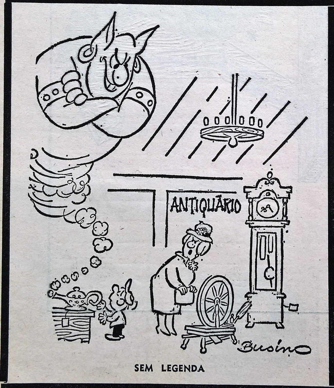 Estação Cronográfica: Iconografia do tempo - cartoon, 1967