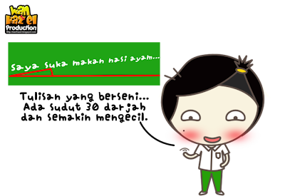 Wadah Madrasah Pengalaman: Doodle Story... Tulisan buruk atau seni