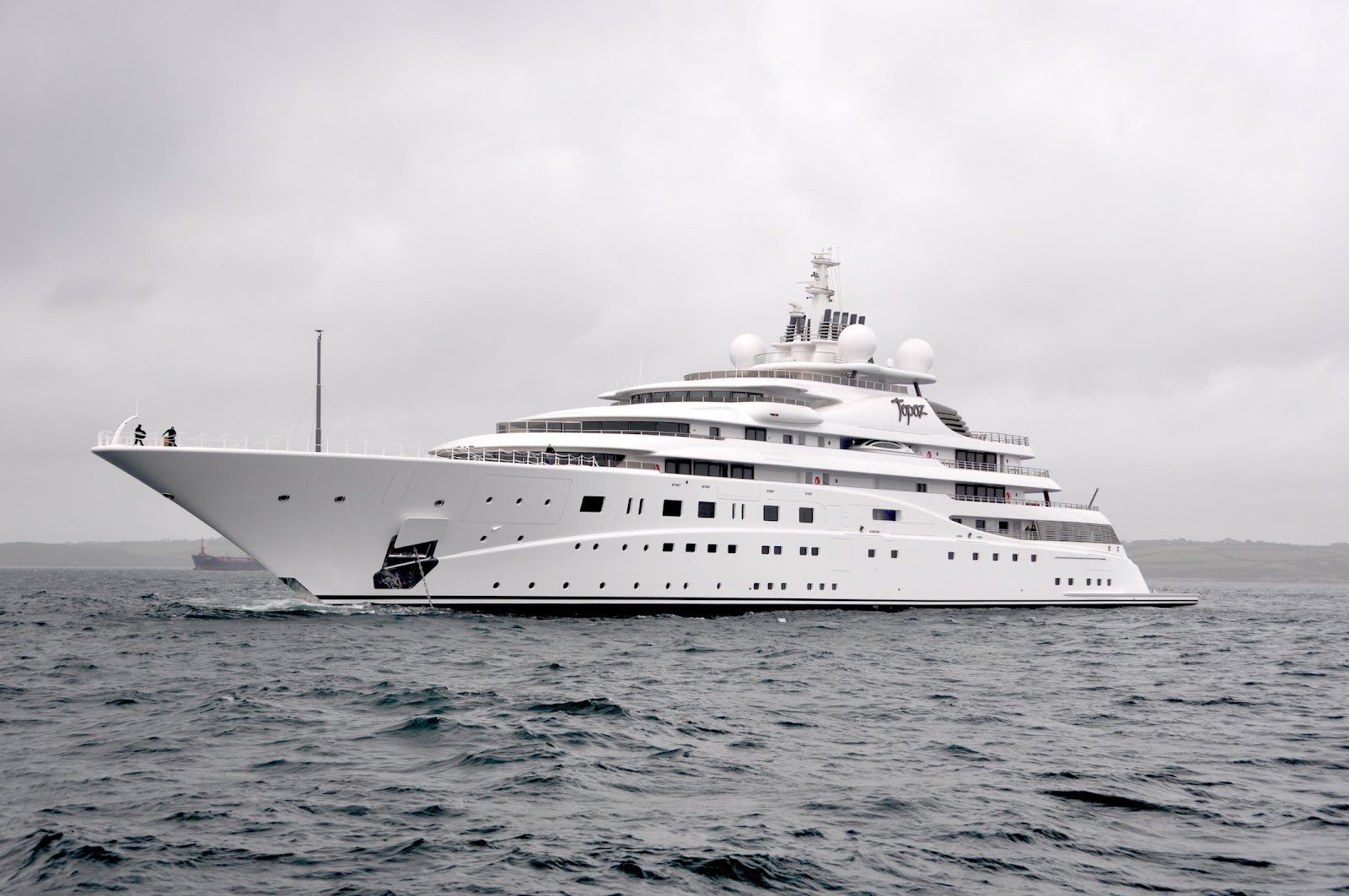 Megayacht Global: TOPAZ Completes Her Maiden Voyage To Nice, France