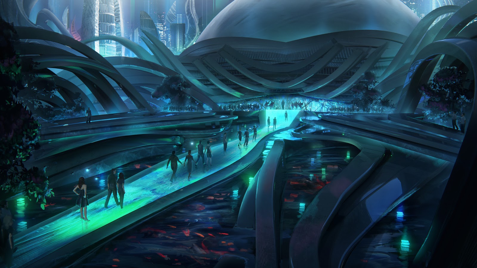 Images: A Collection Of Stunning Sci-Fi Concept & Environmental Art ...