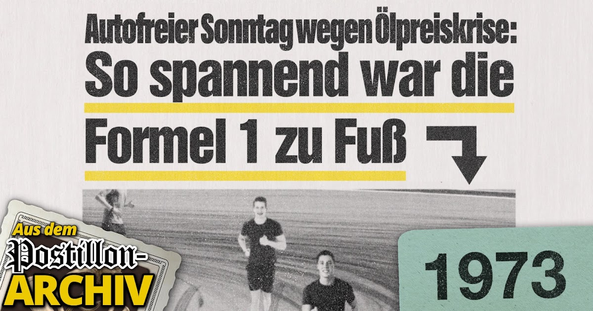 Der Postillon: Titelseite des Postillon (West) am 26. November 1973 ...