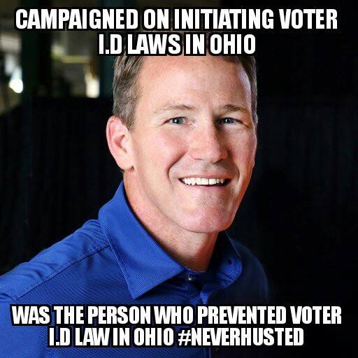 Cleveland Tea Party : Jon Husted running for Governor: #NeverHusted