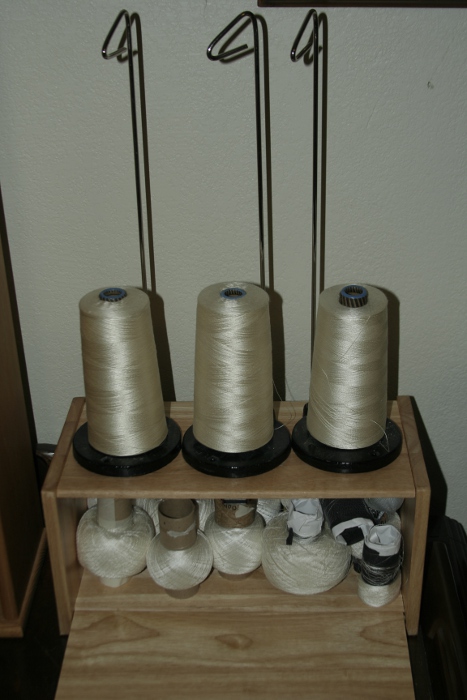 RussianFibers: Organized. Store bobbins, spindles, yarn. Reuse.