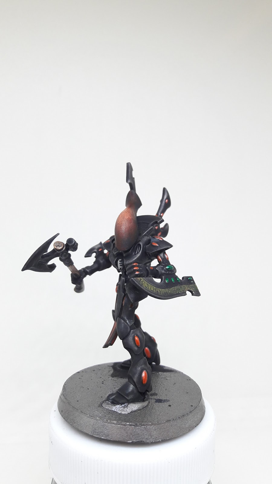 30Kplus40K: Eldar Wraithblade Paint Scheme - Proof of Concept