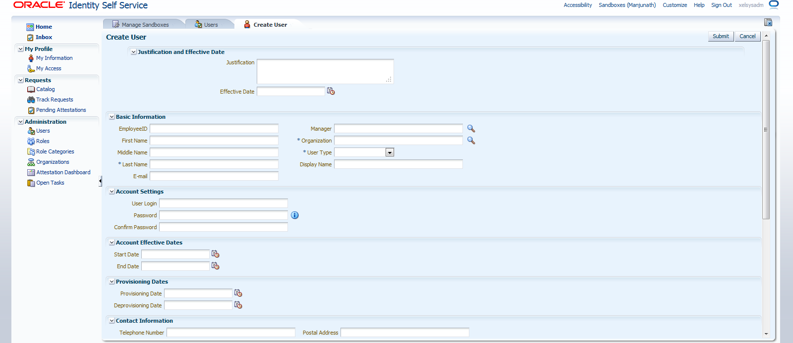 Oracle Identity Manager (OIM) 11G R2 PS2/PS3/12C: Create User and ...
