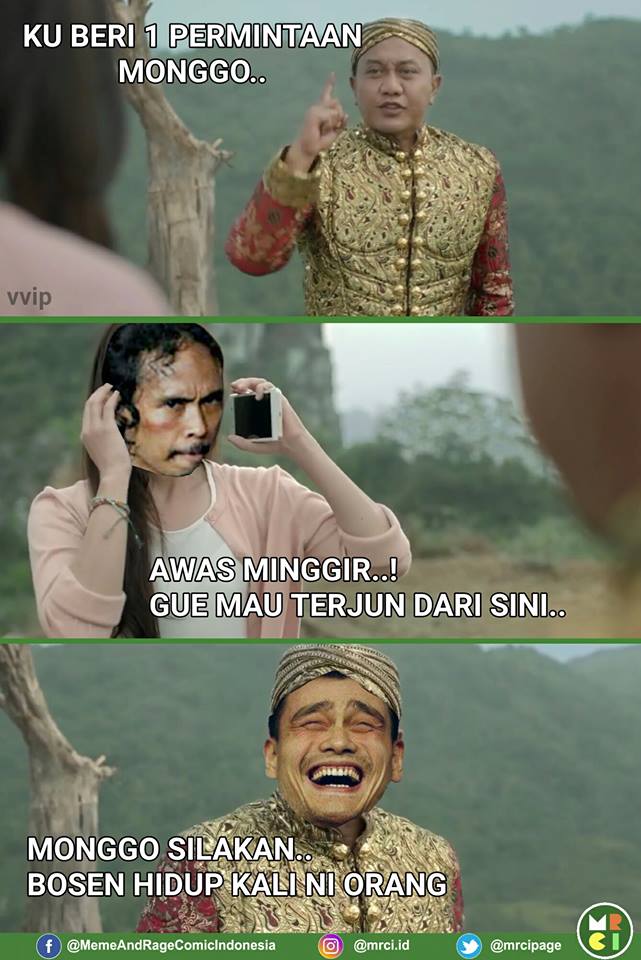 10 Meme Kocak 'Jin Beri Satu Permintaan' Ini Lumayan Bikin Kesel