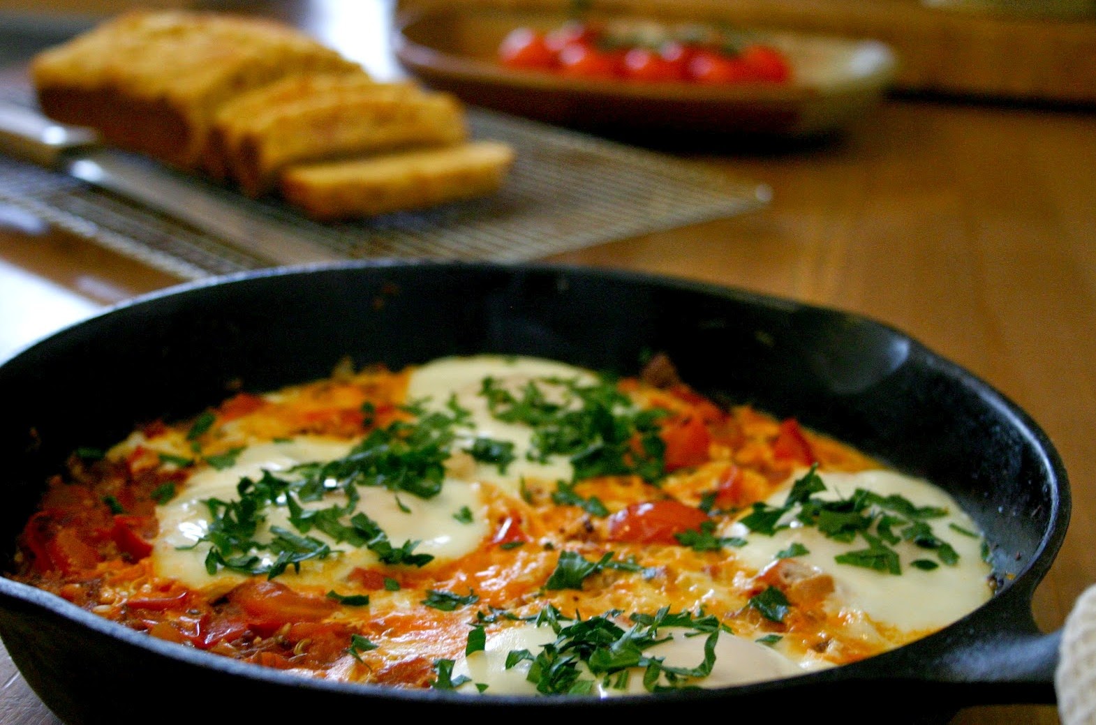 Menemen Recipe from Turkish Food | Recipes Tab