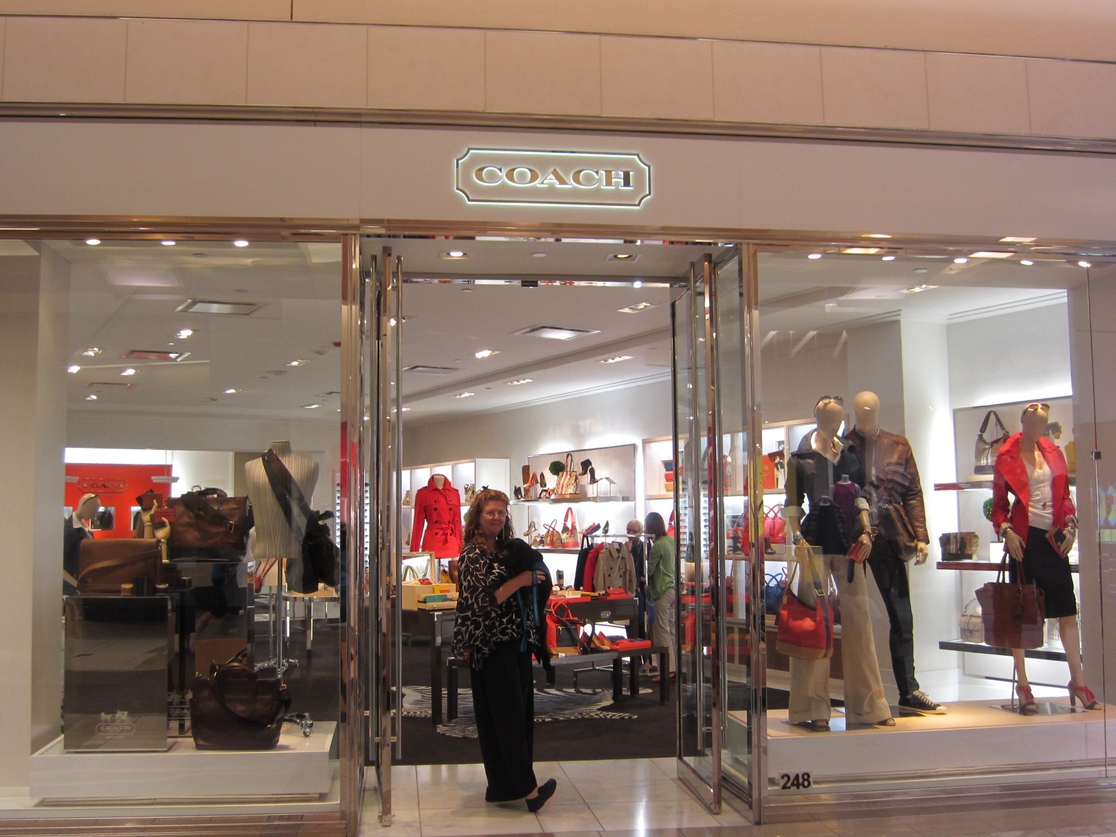 McLean Puppy Chronicles: Coach Does Some Shopping