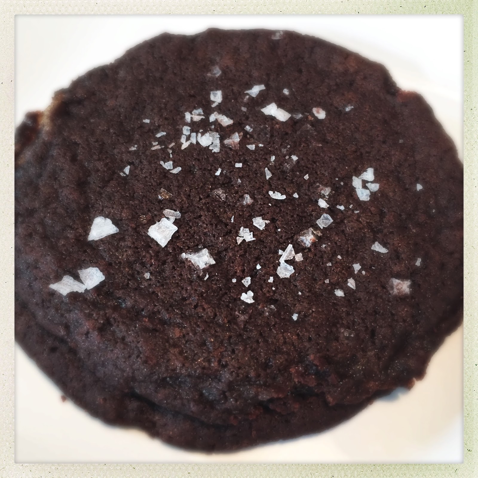 SOUNDING MY BARBARIC GULP!: Salted Chocolate Shortbread Cookies