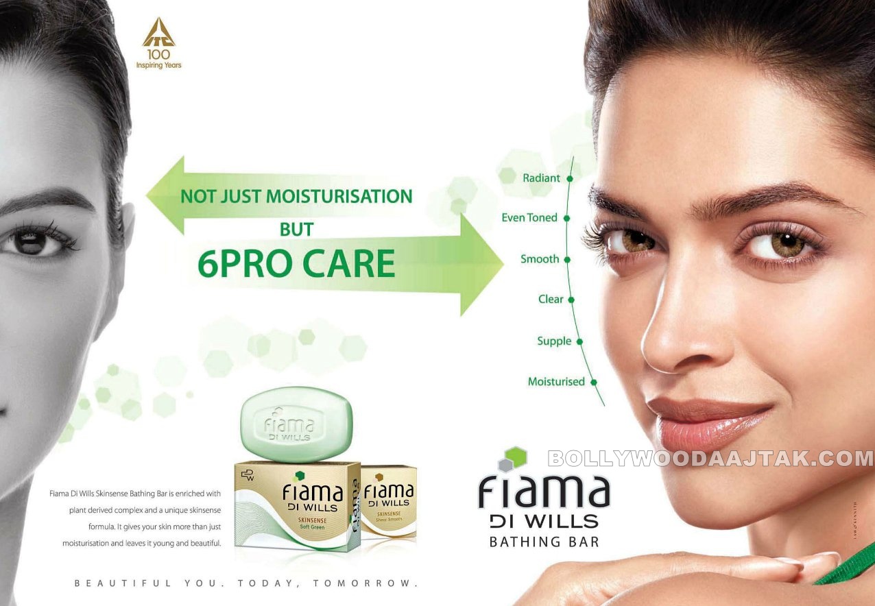 Deepika Padukone New Ad Photoshoot For Fiama Di Wills - Hot PHOTOSHOOT ...