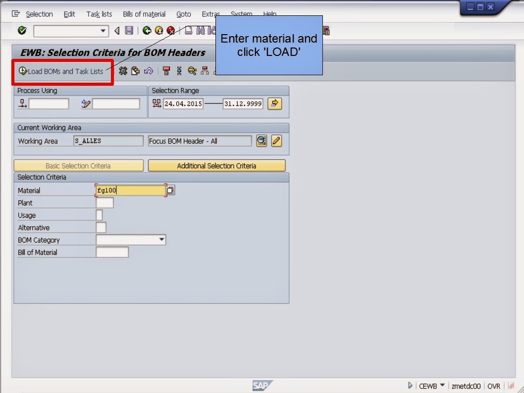 青蛙SAP分享 Froggy's SAP sharing: Engineering Workbench : Create BOM and ...