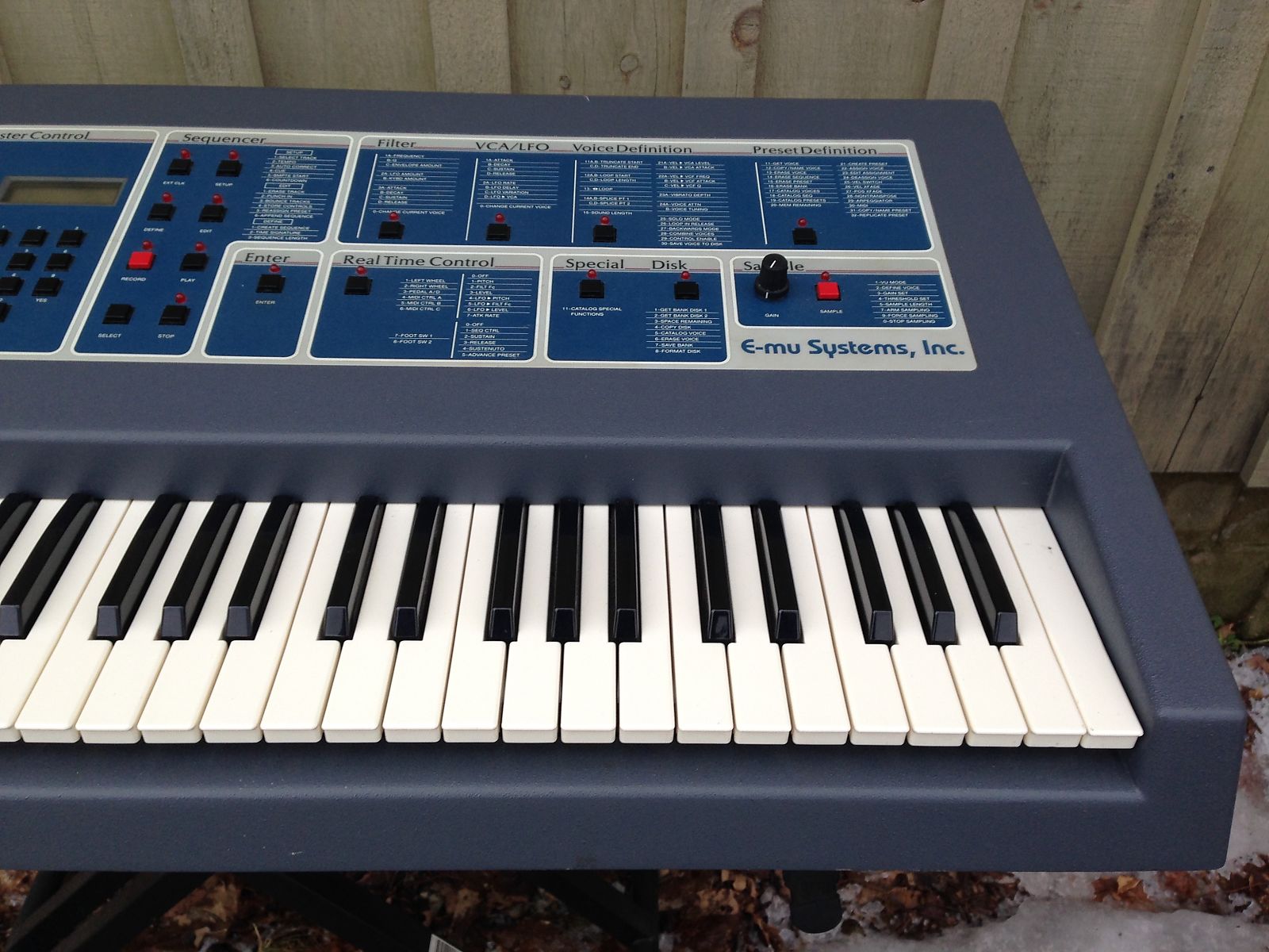 MATRIXSYNTH: Emu Emulator II Vintage Analog Sampler With HxC SD Card ...