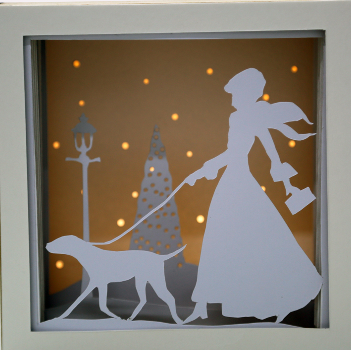 Su Blackwell Studio Blog: Paper-cut Light Boxes