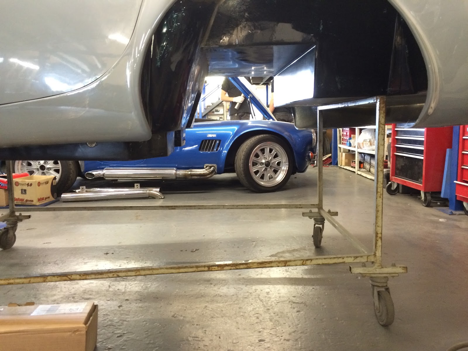 Stu's AK427 Build: Body support frame