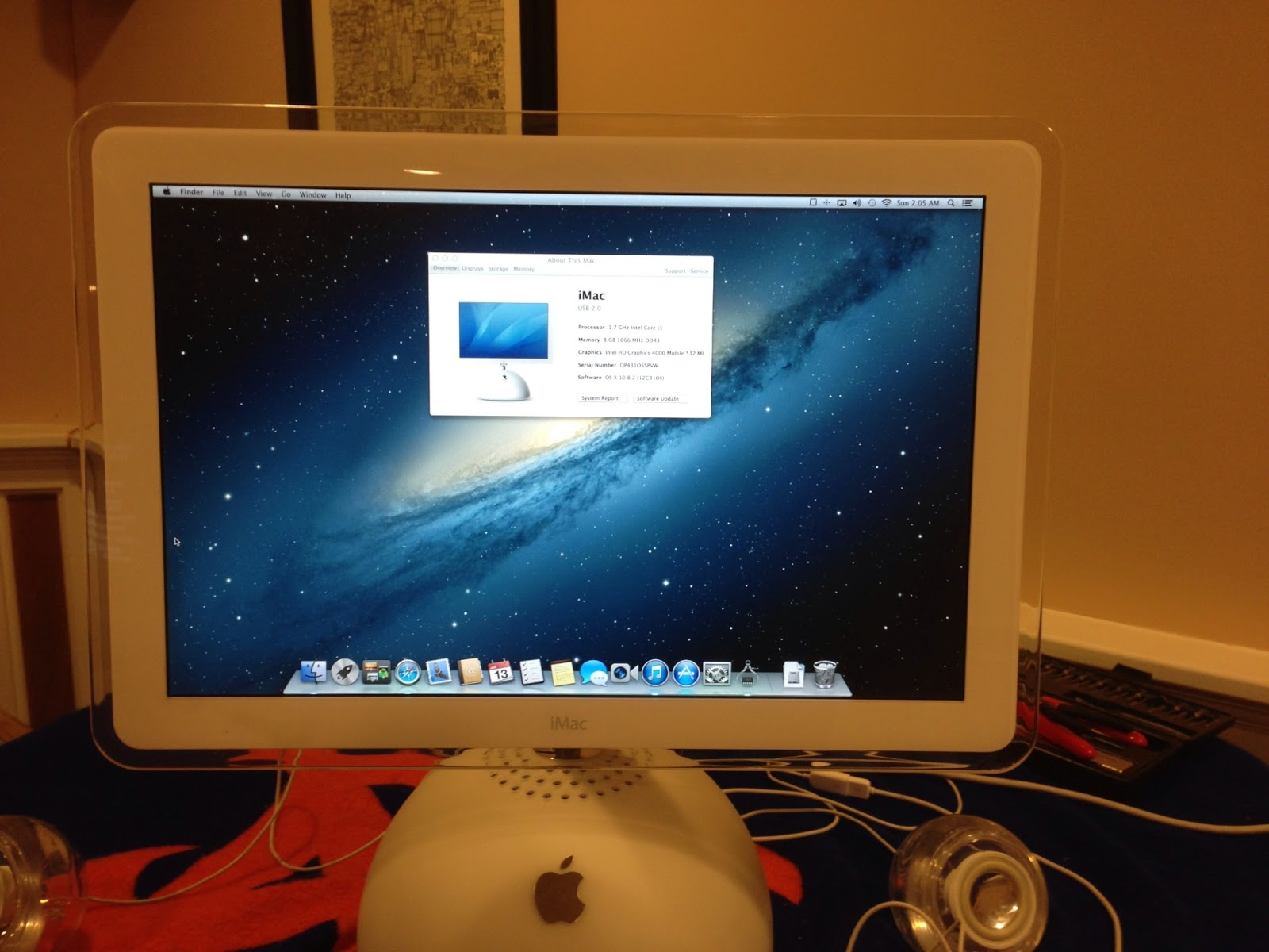 Dremel Junkie: iMac G4 Ivy Bridge Hackintosh: Finishing Touches