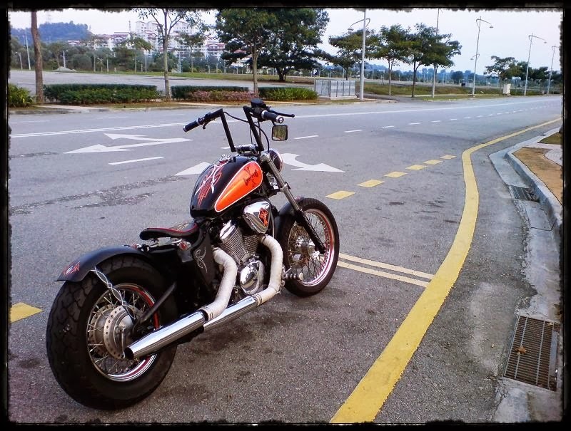 Customland: Honda VT 600 Shadow Chopper...