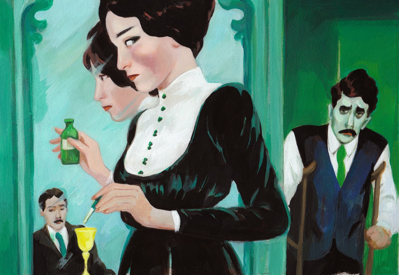 aline bureau: à l'encre du crime