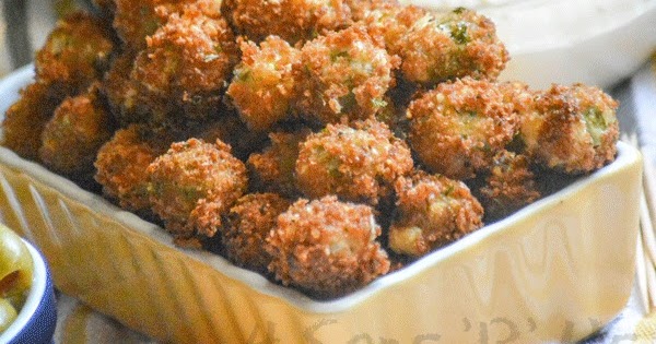 FRIED OLIVES WITH GARLIC AIOLI | Enjoyed Life