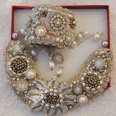 LuMa-lumea bijuteriilor unicat!: -1153- Set bijuterii statement, colier ...