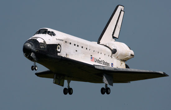 Live Science: Transbordador espacial Endeavour