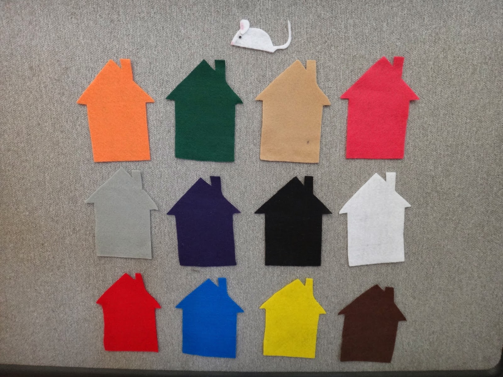 Little Stars Learning: Little Mouse Felt/Flannel Board