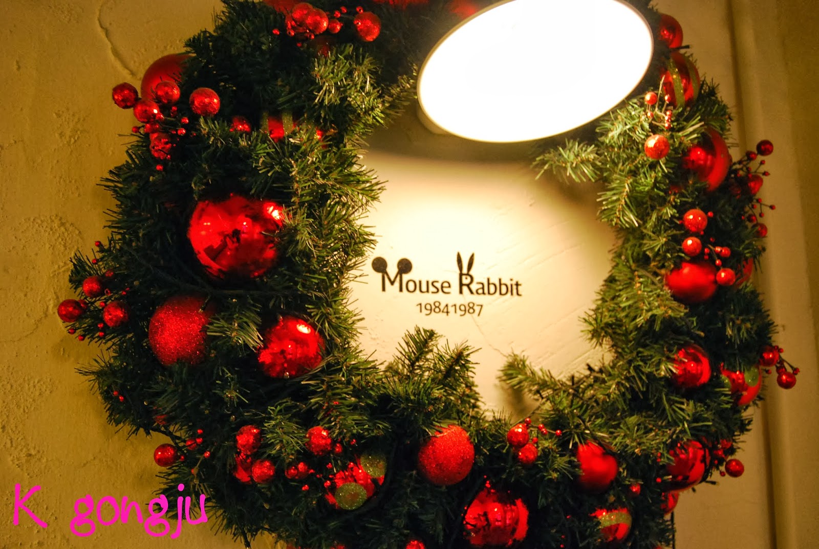 K GongJu: Mouse Rabbit (마우스레빗) cafe