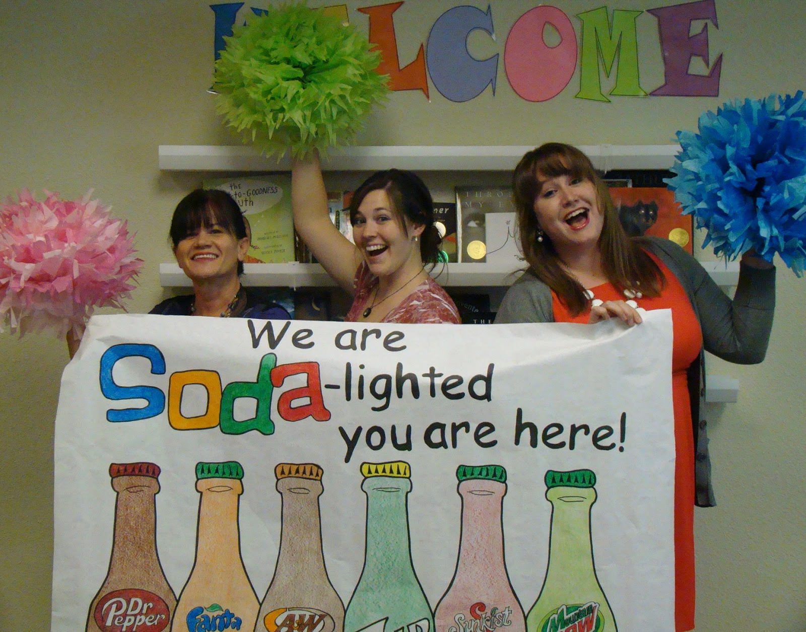 A Full Classroom: Soda-lighted to Meet You!