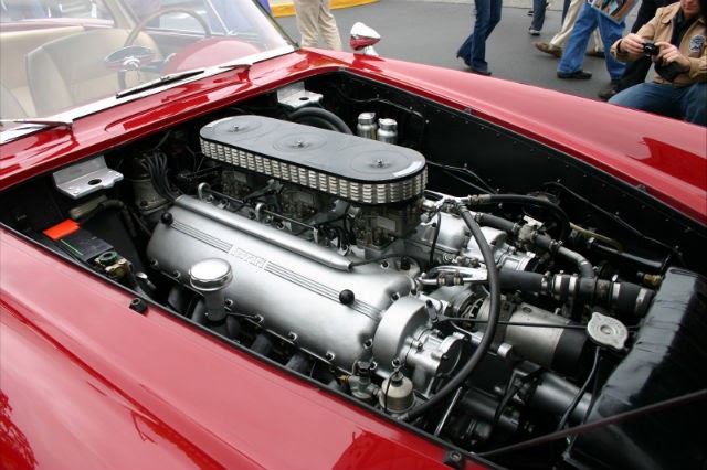 The Car Hobby: Engines - 12 Cylinder Ferraris