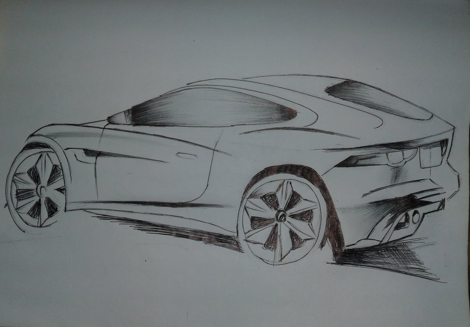 How to Draw a Sports Car step by step easy, quick and simple drawing ...