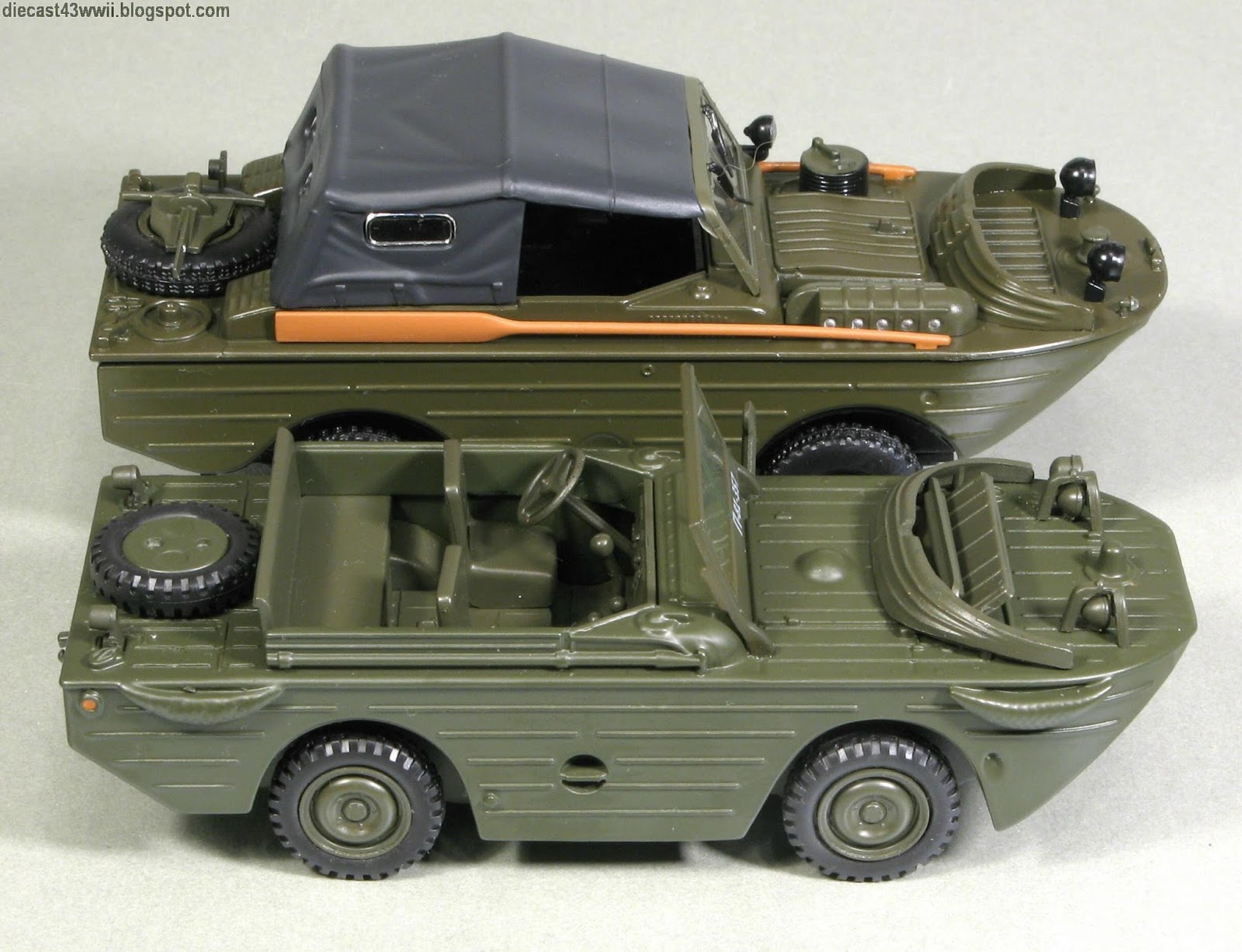 Military scale models: Ford GPA Red Army. De Agostini