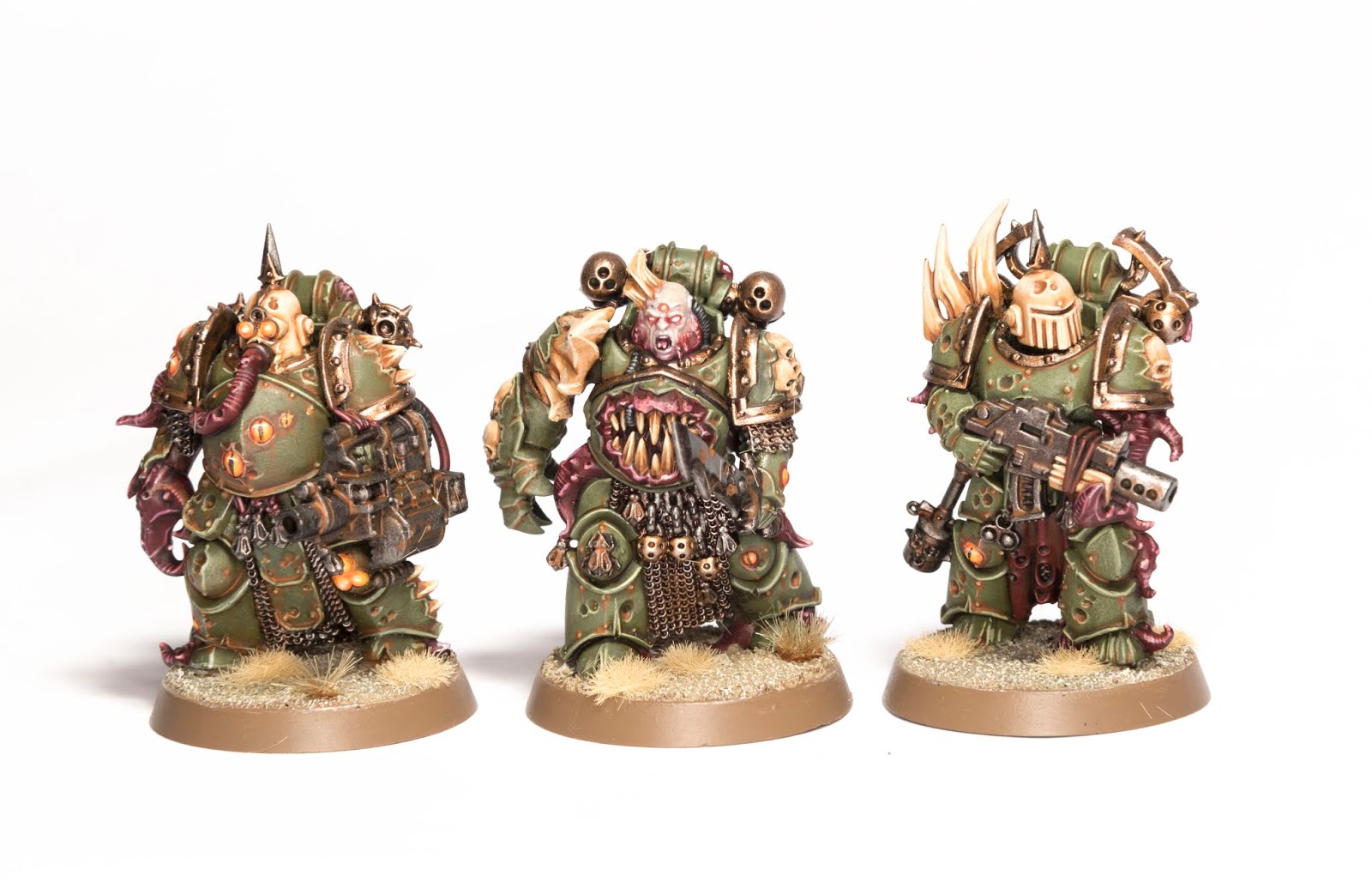 Showcase: Death Guard Chaos Space Marines - Tale of Painters