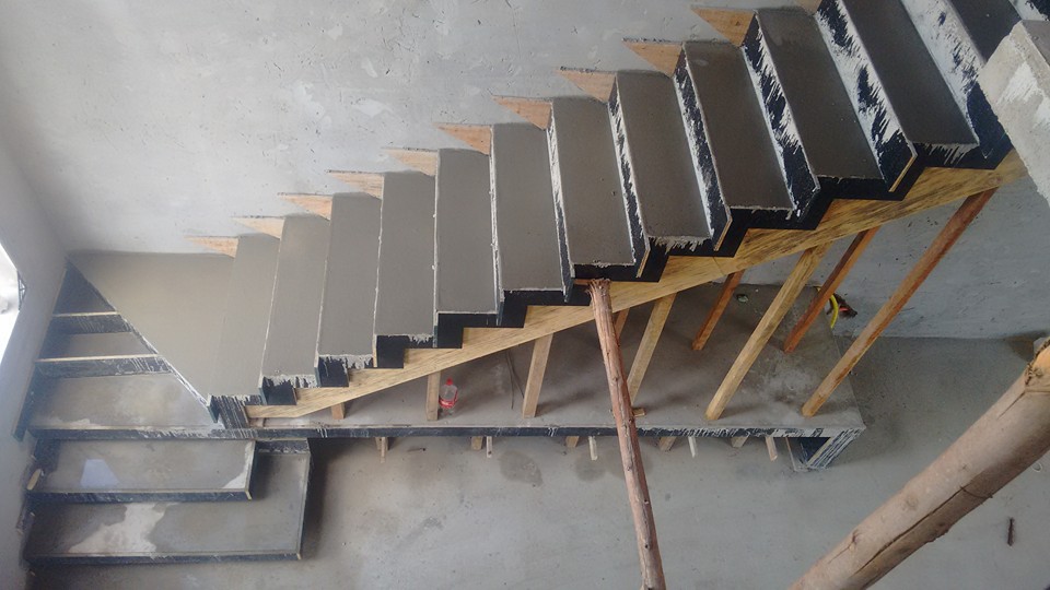 ESCADA EM CONCRETO ARMADO, ESCADA PRÉ-MOLDADO ITU, SOROCABA, SALTO ...