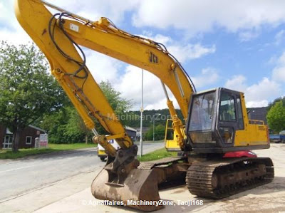 Fotos dos modelos de escavadeiras hidráulicas JCB!