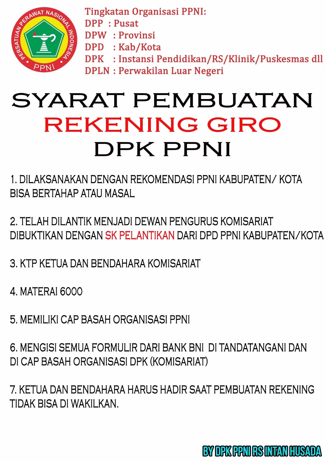 Dewan Pengurus Komisariat PPNI Rumah Sakit Intan Husada Garut: Penting ...