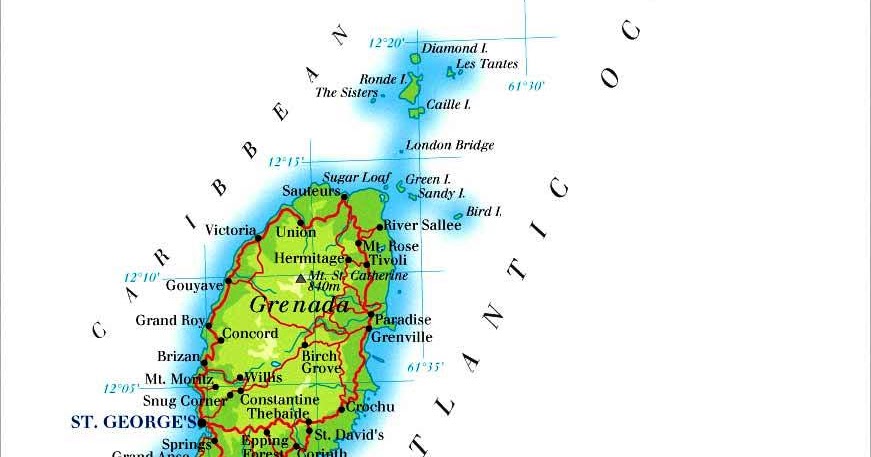 Grenada Map