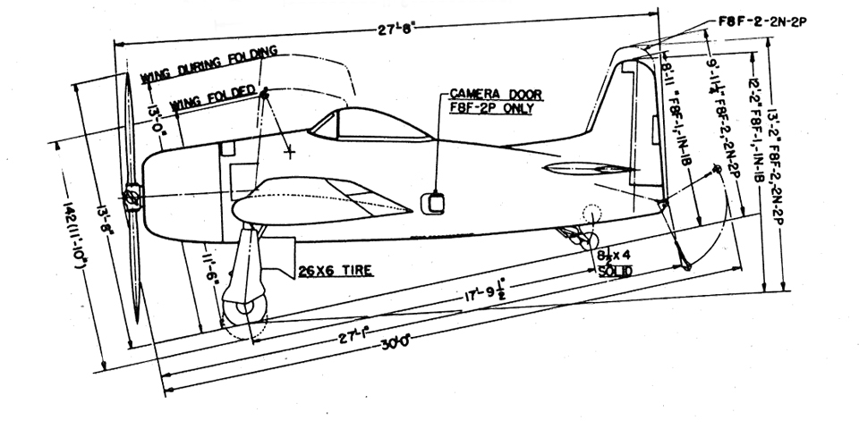 Tailhook Topics: Grumman F8F Bearcat Vertical Tail