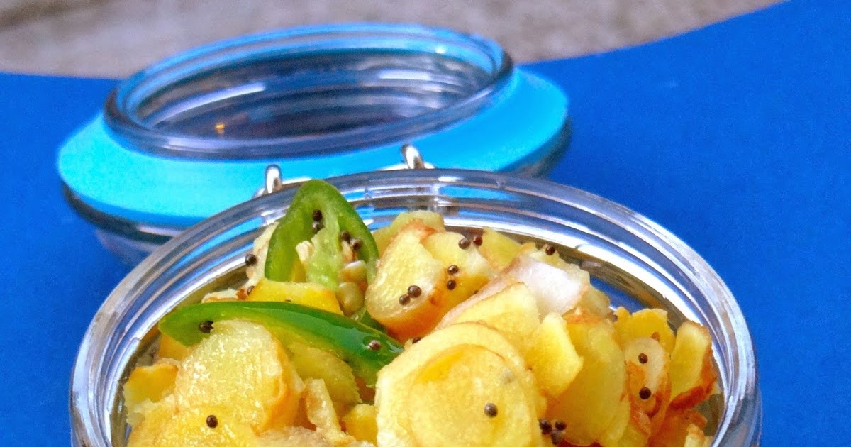Manga Inji Orugai / Ginger Mango Pickle - Few Minute Wonders