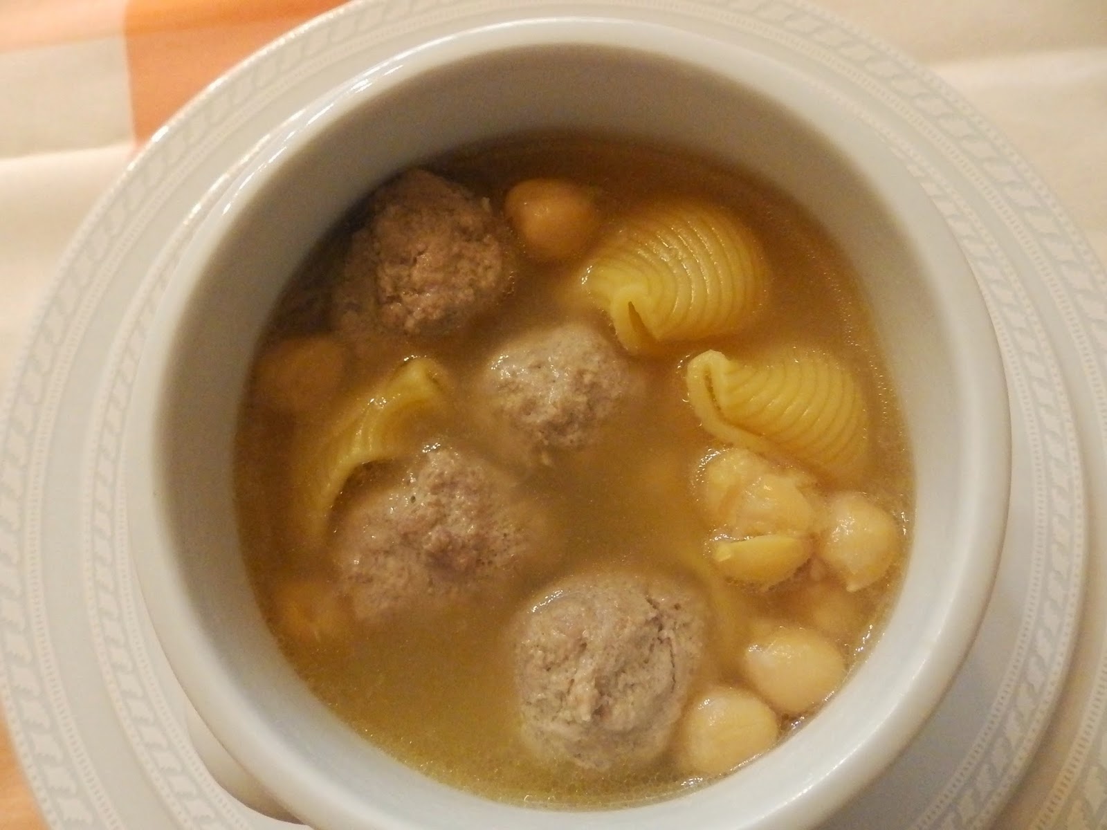 Sopa de galets de Nadal