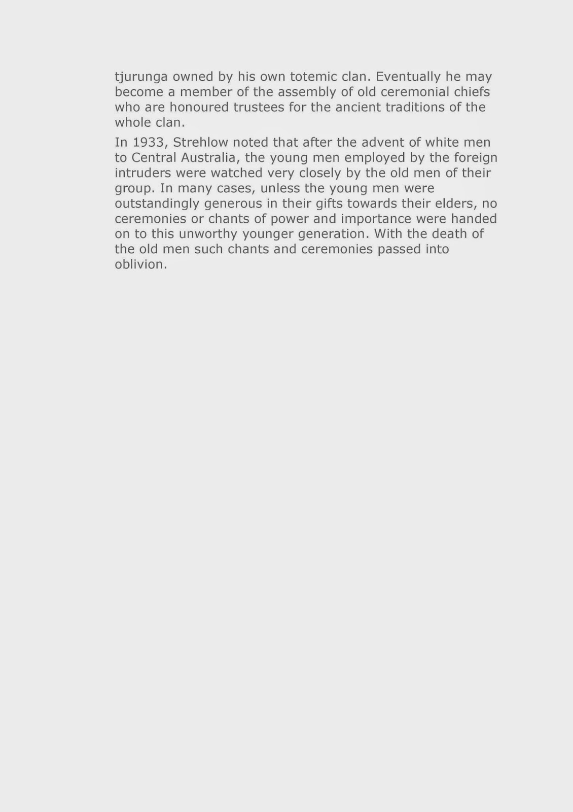 Trivial Art Tribal Art = TA-TA : The Churinga or Tjurunga docs Part 1 ...