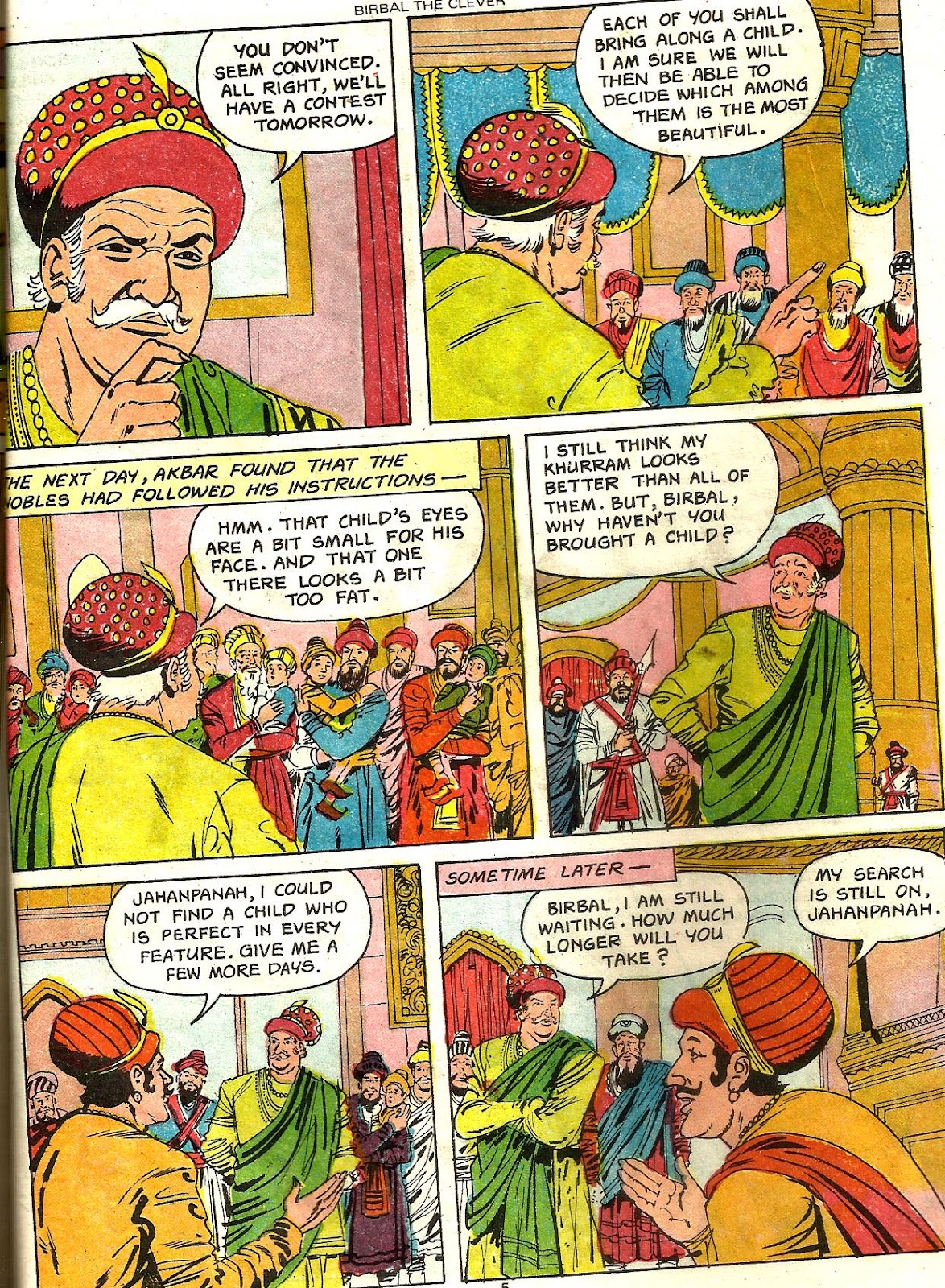 Manash (Subhaditya Edusoft): The Birbal Comics : The Clever Birbal was ...