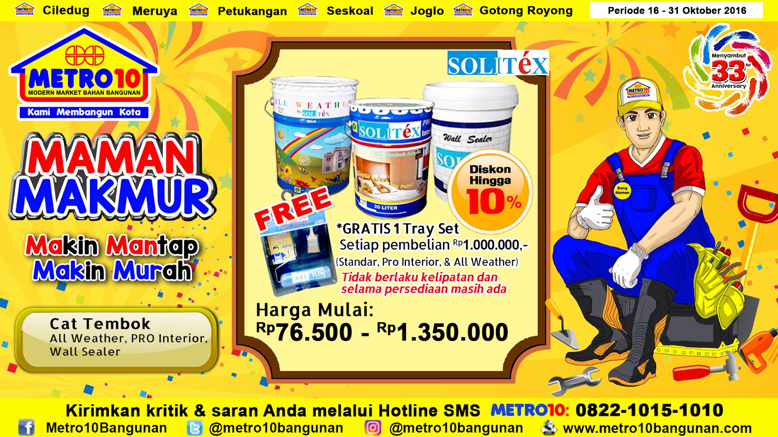 19+ Ide Cat Tembok Solitex