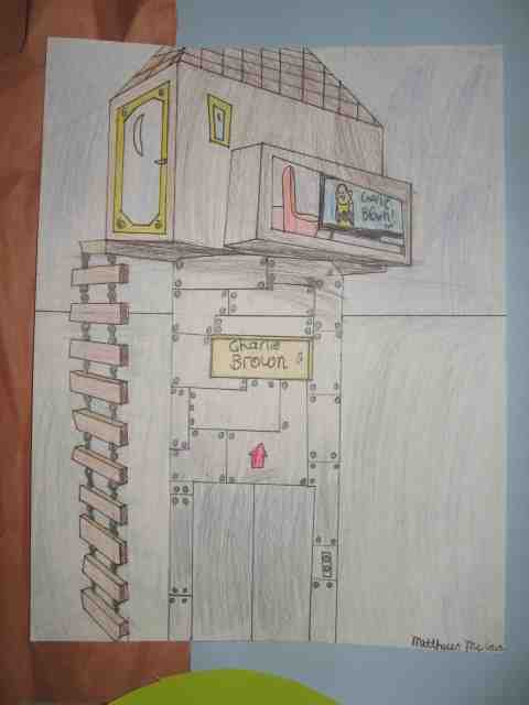 Create Art With Mrs. P!: 8th Grade 2-Point Perspective Dream Tree Houses