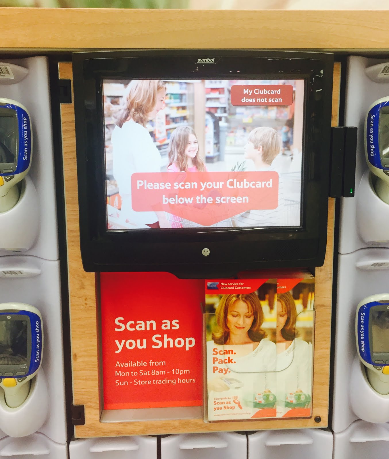 在英國的台製薑餅人: 『英國超市』相信人性的自助結賬(Scan as you shop)