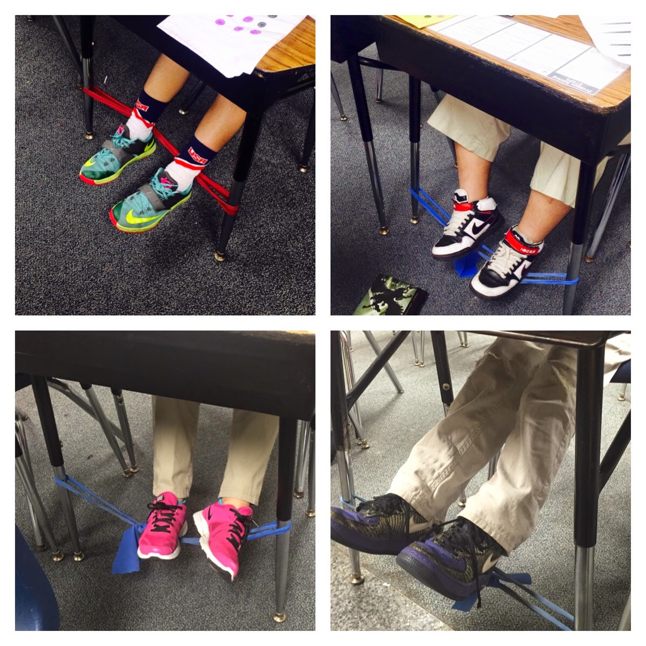 Rock and Teach: Exercise Bands in the Classroom